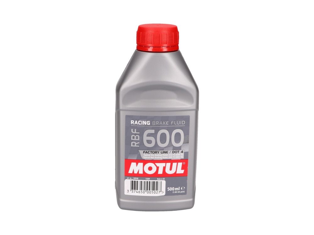 Motul RBF 600 Factory Line DOT 4 racing remvloeistof 500ml - EZrider.nl