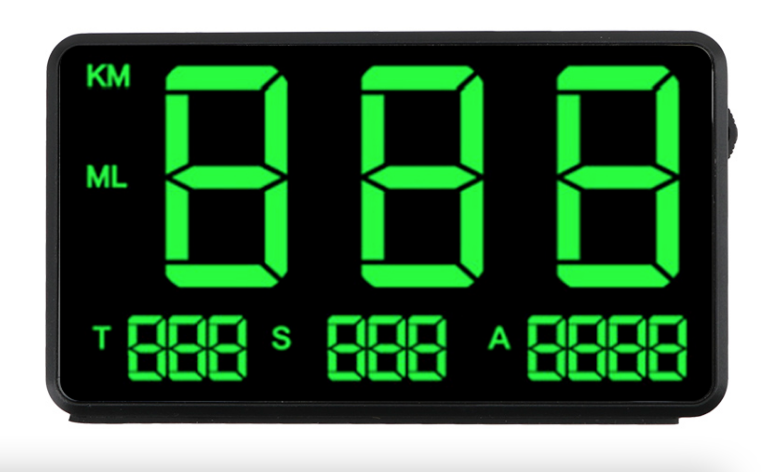 Snelheidsmeter GPS met tripmeter - EZrider.nl